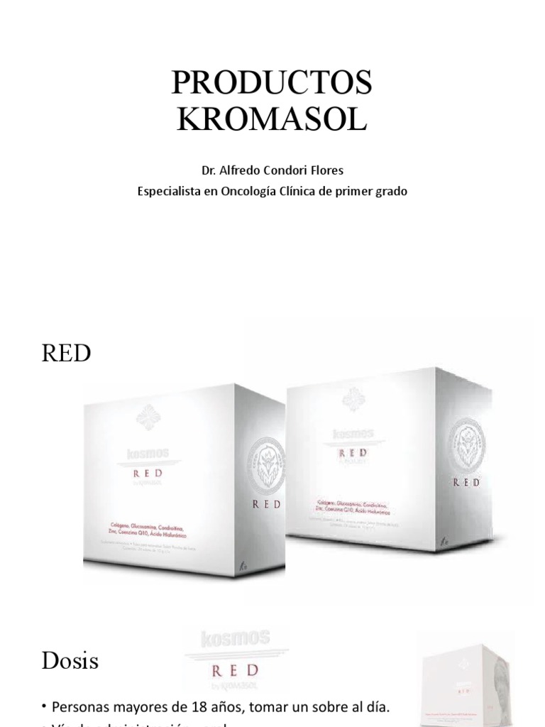 Productos Kromasol Red | PDF | Artritis | Enfermedades y trastornos