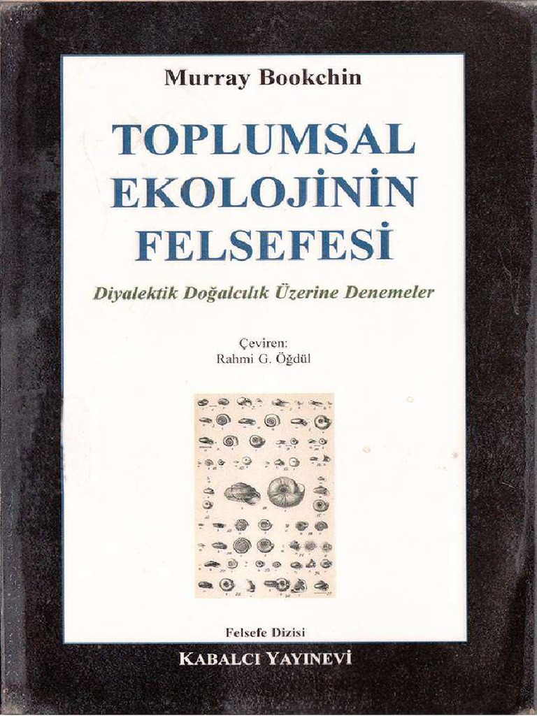 Murray Bookchin Ekoloji Felsefesi | PDF