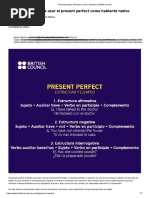 Past Perfect - Estructura, Usos y Ejemplos - British Council | PDF ...