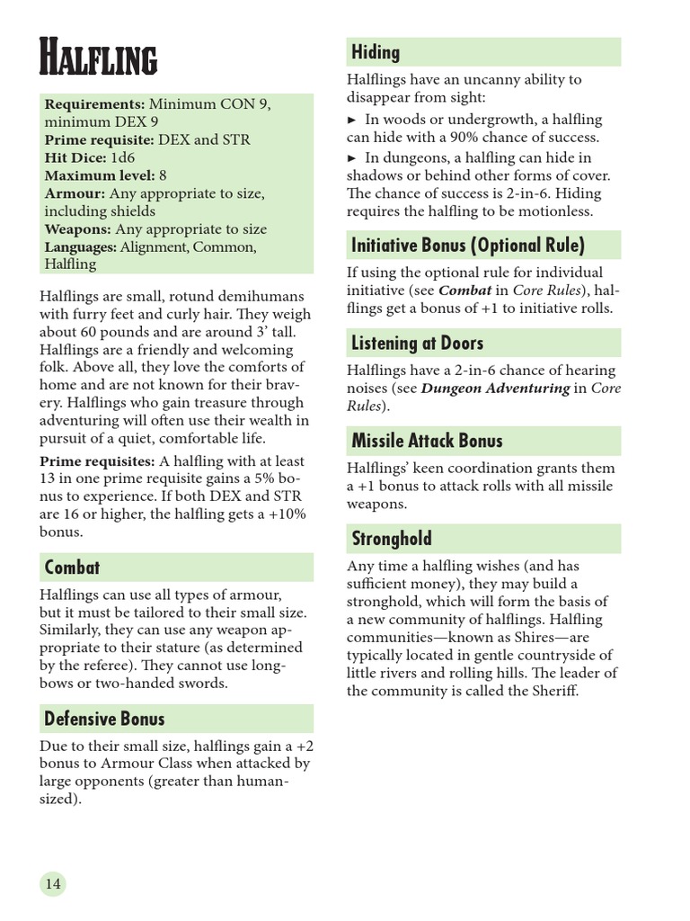 Old School Essentials Classic Fantasy Genre Rules v1 0 16 22 | PDF ...