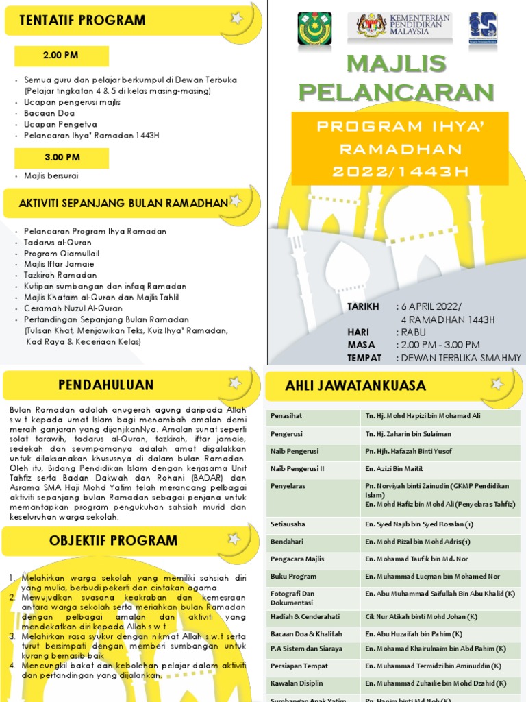 Buku Program Ihya Ramadhan 2022 | PDF