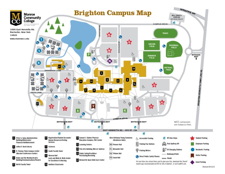 Brighton Campus Map Guide | PDF