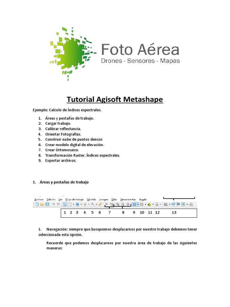 Tutorial Completo de Agisoft Metashape | PDF | Ventana (informática ...