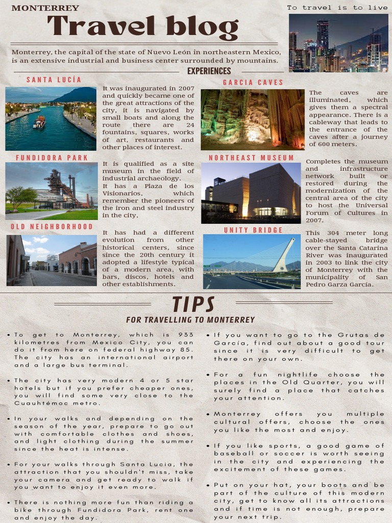 TRAVELBLOG | PDF