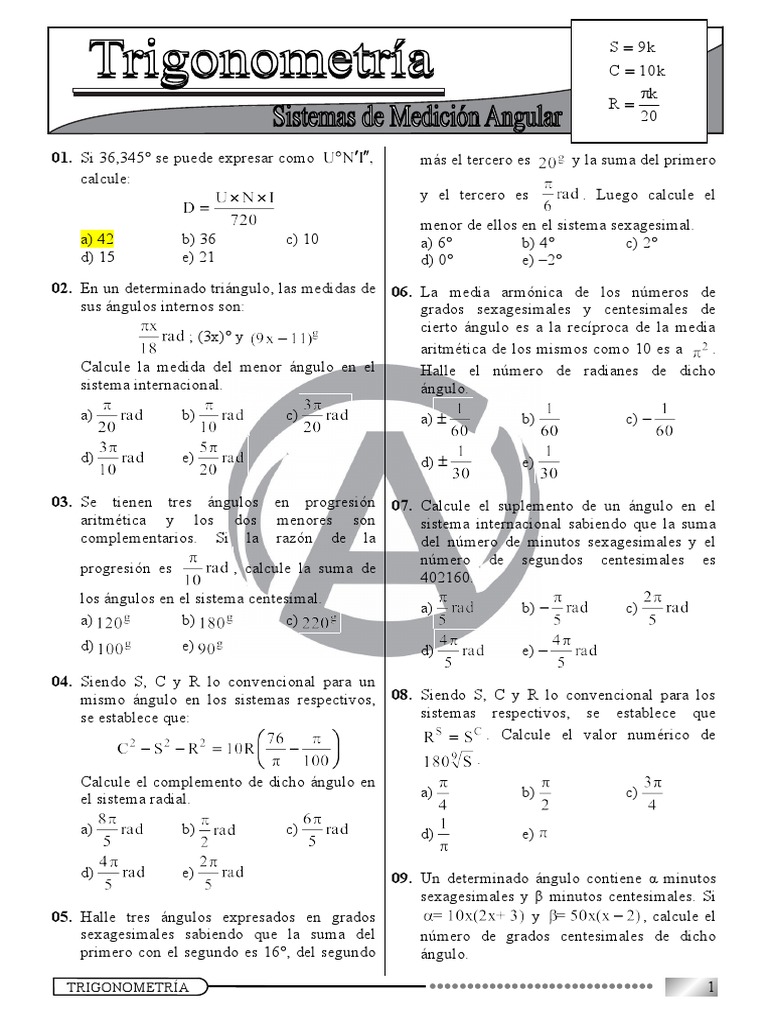 01 Sistemas de Medicion Angular | PDF | Metrología | Ángulo 01 Sistemas de Medicion Angular | PDF | Metrología | Ángulo