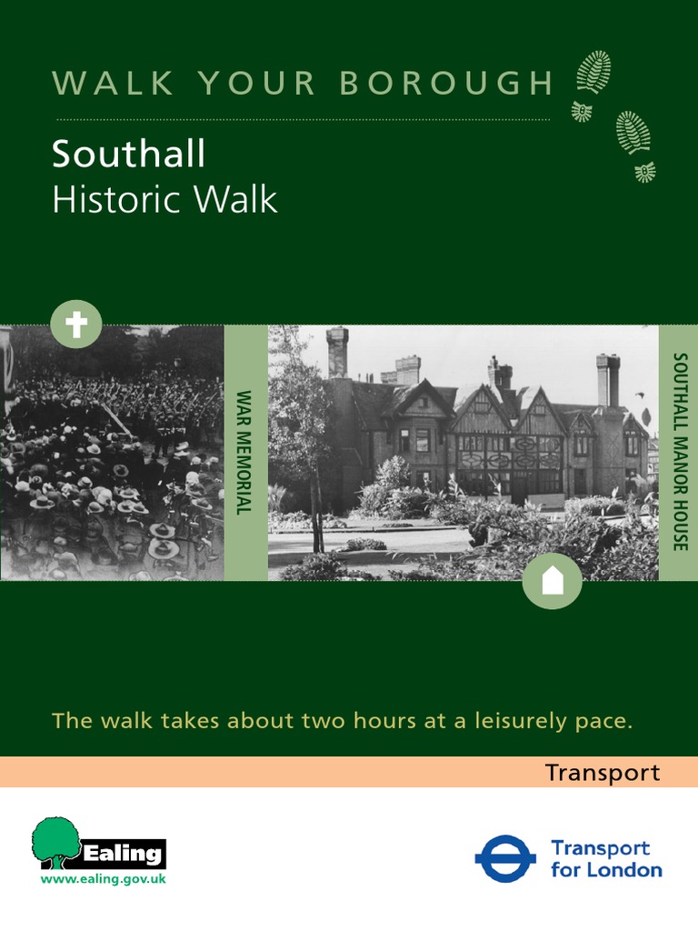 EC3735 Southall Historic Walks Maps For Z-Mag A5 v1 | PDF | Travel