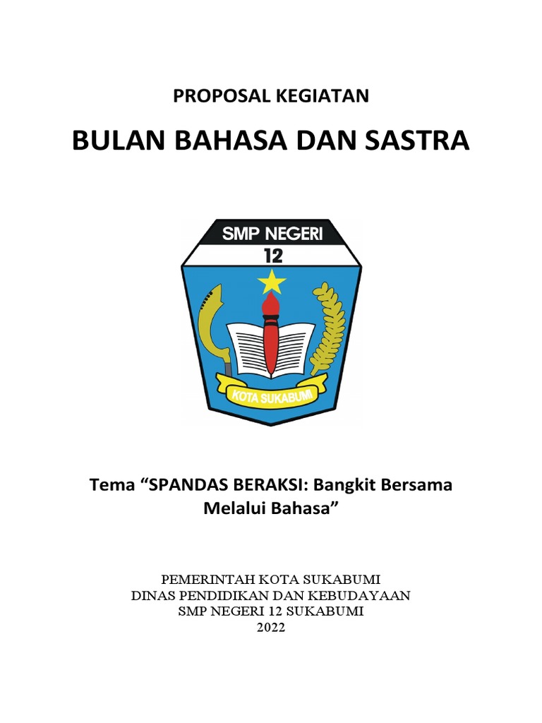 Proposal Bulan Bahasa | PDF