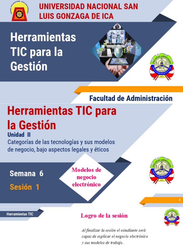 Material PPTS06 S 1 Modelosdenegocioelectronico | PDF | Negocio electrónico | Tecnología de ...