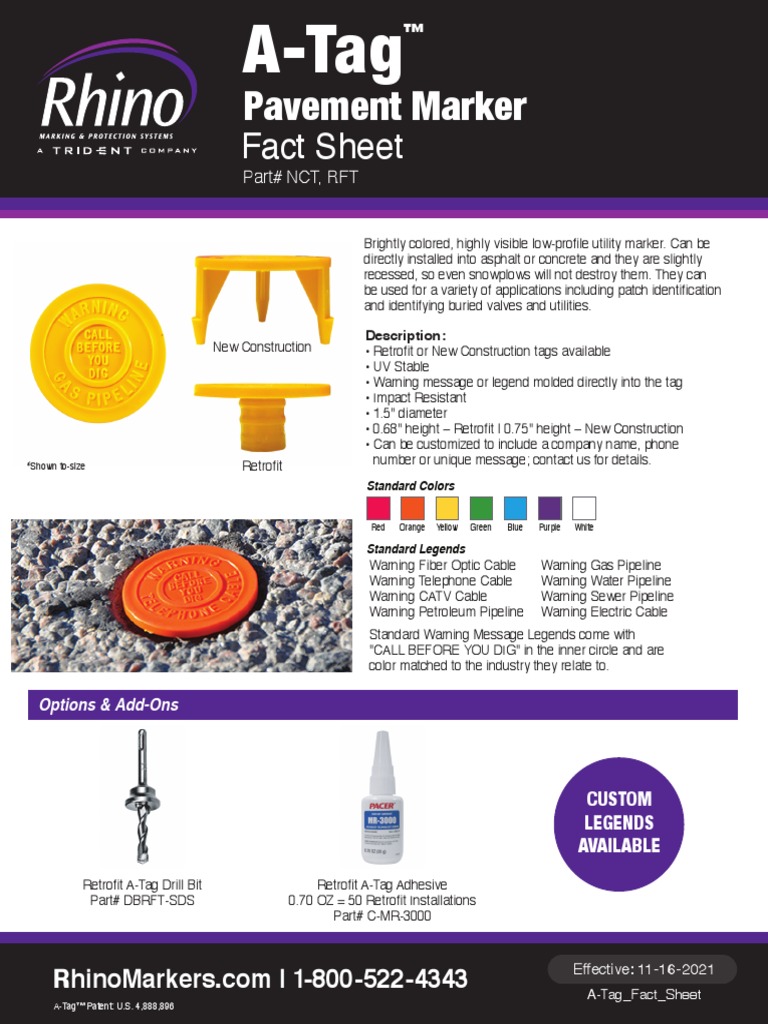 A-Tag Fact Sheet | PDF | Manufactured Goods