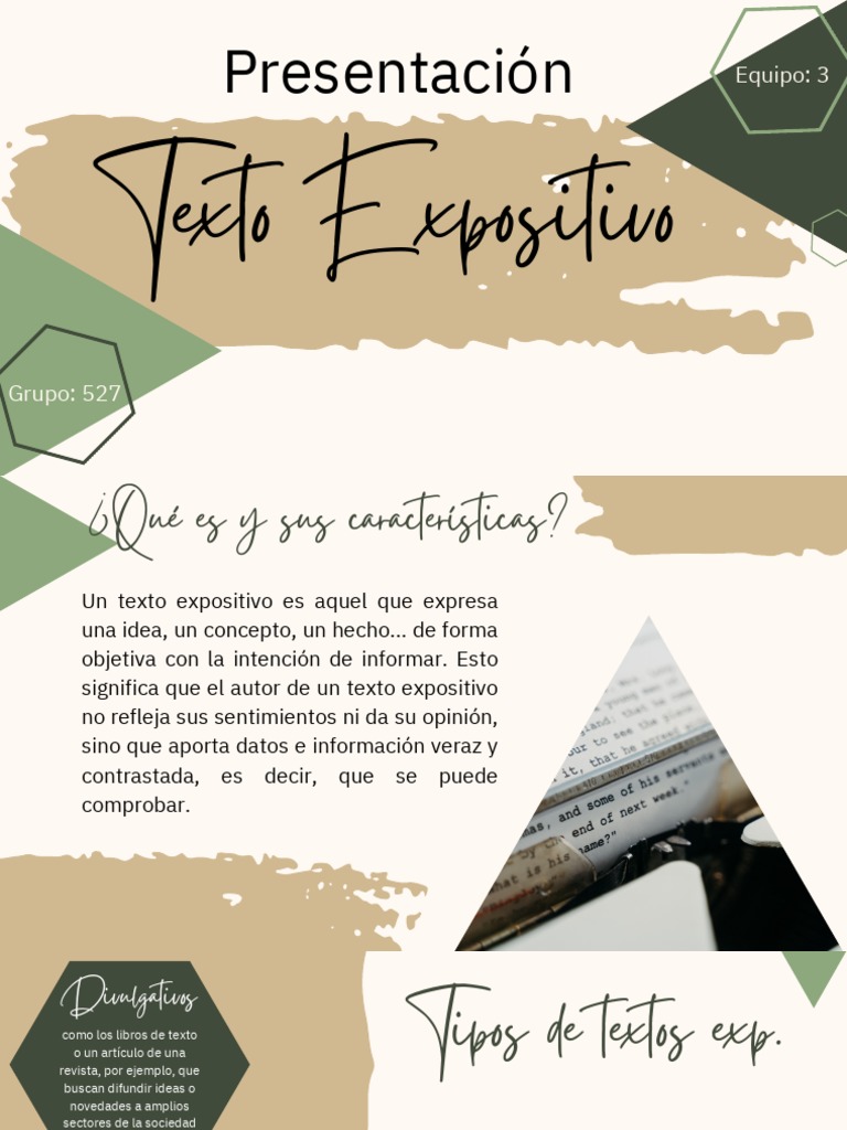 Texto Expositivo | PDF | Razonamiento inductivo | Información