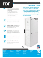 9u Wall Mount Network Cabinet Datasheet | PDF | Manufactured Goods