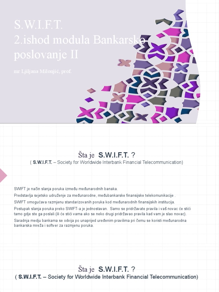 Swift I Iban | PDF