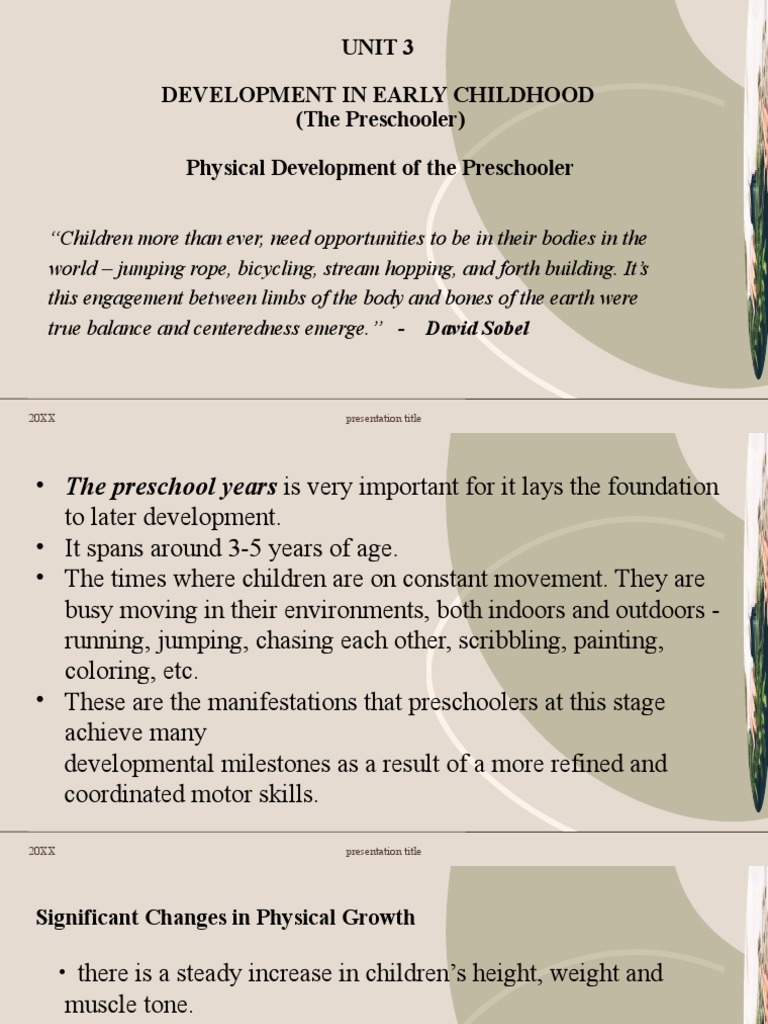 Developmental Milestones of Preschoolers: Physical, Motor, Nutrition ...