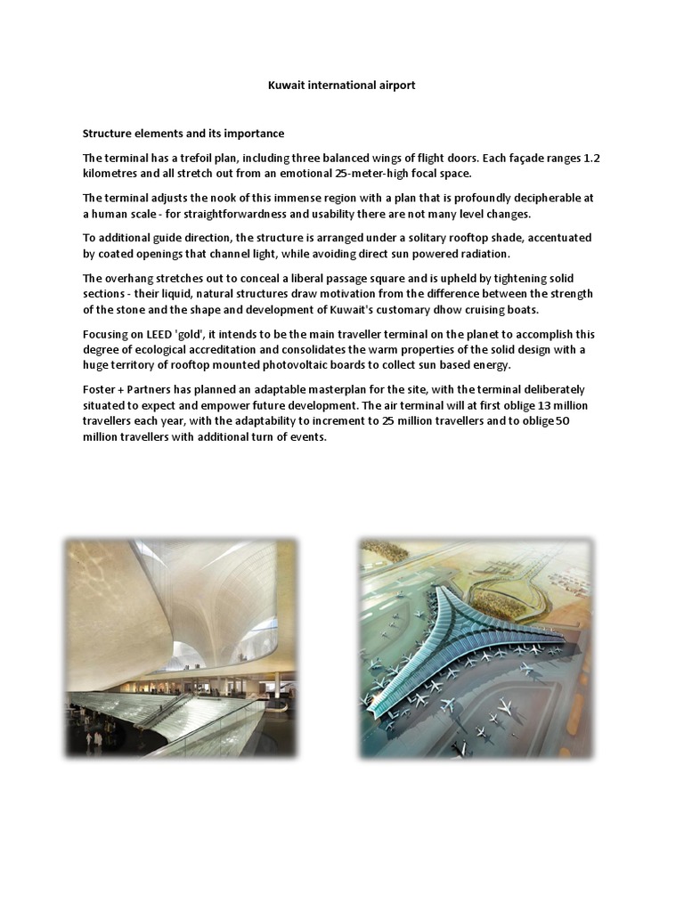 Kuwait International Airport Overview | PDF