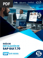 Instalación y Configuración de SAP GUI 7.70 | PDF