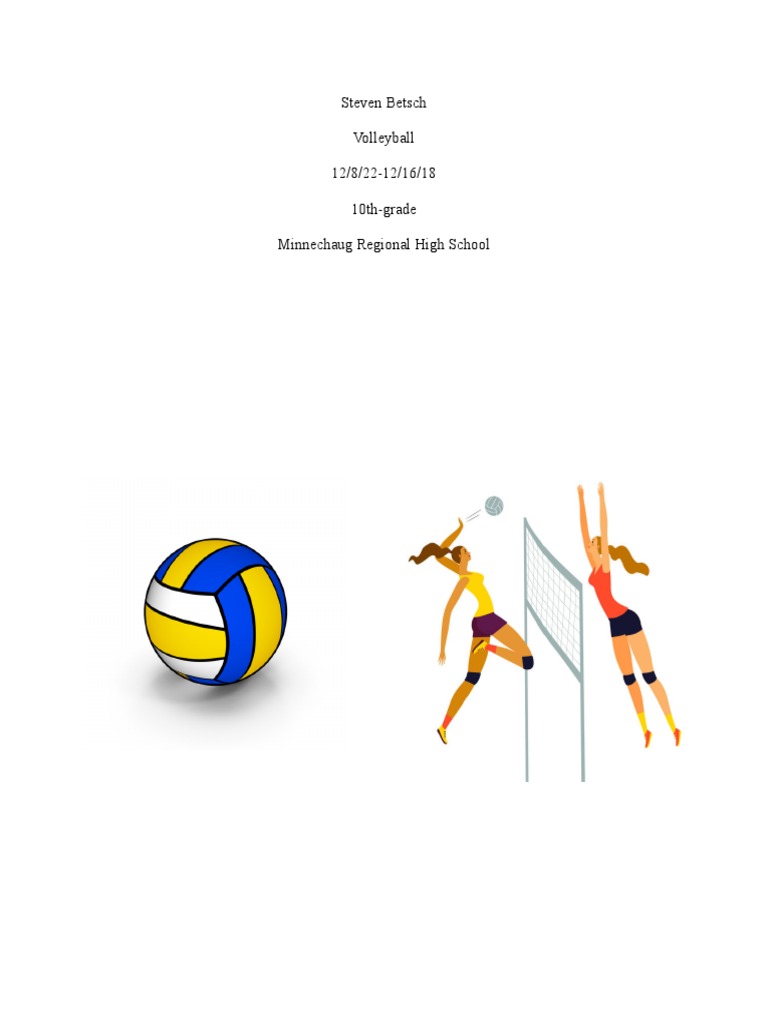 Unit Volleyball Steven-Betsch | PDF | Volleyball | Lesson Plan