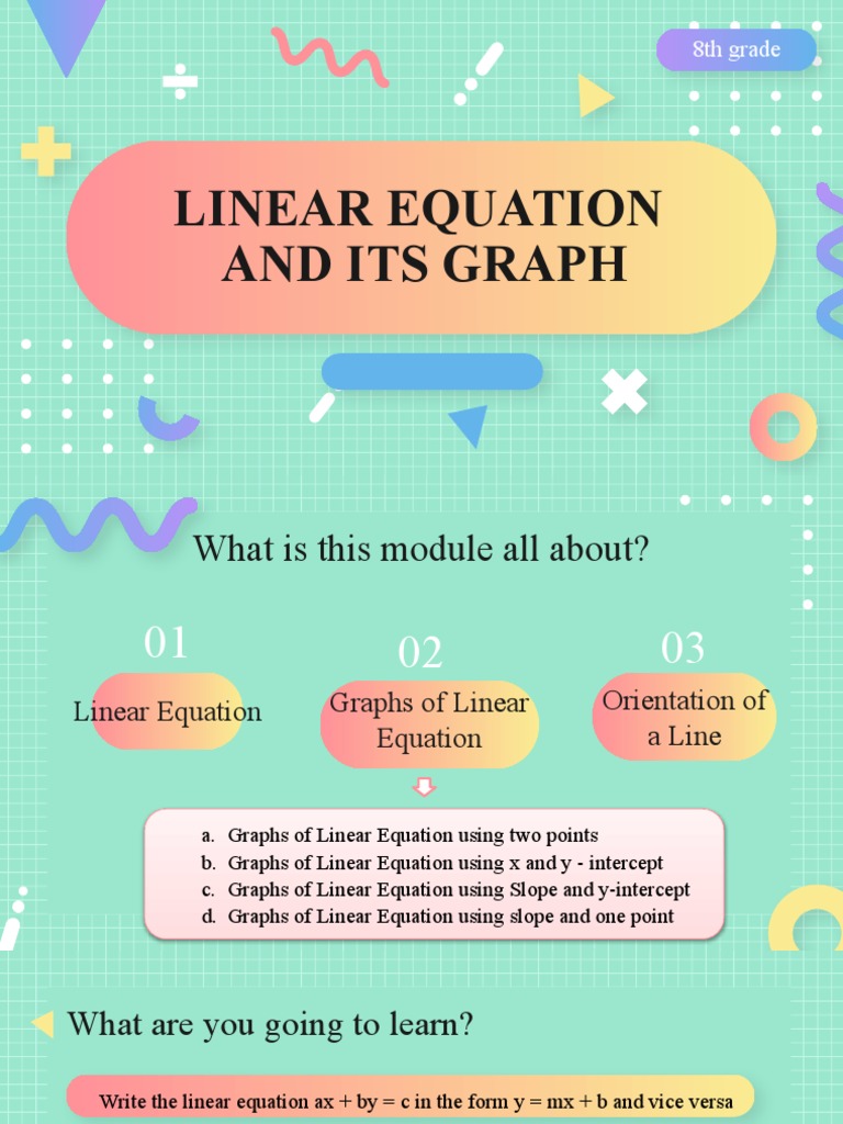 Math 8 Module 4 | Download Free PDF | Equations | Mathematical Analysis
