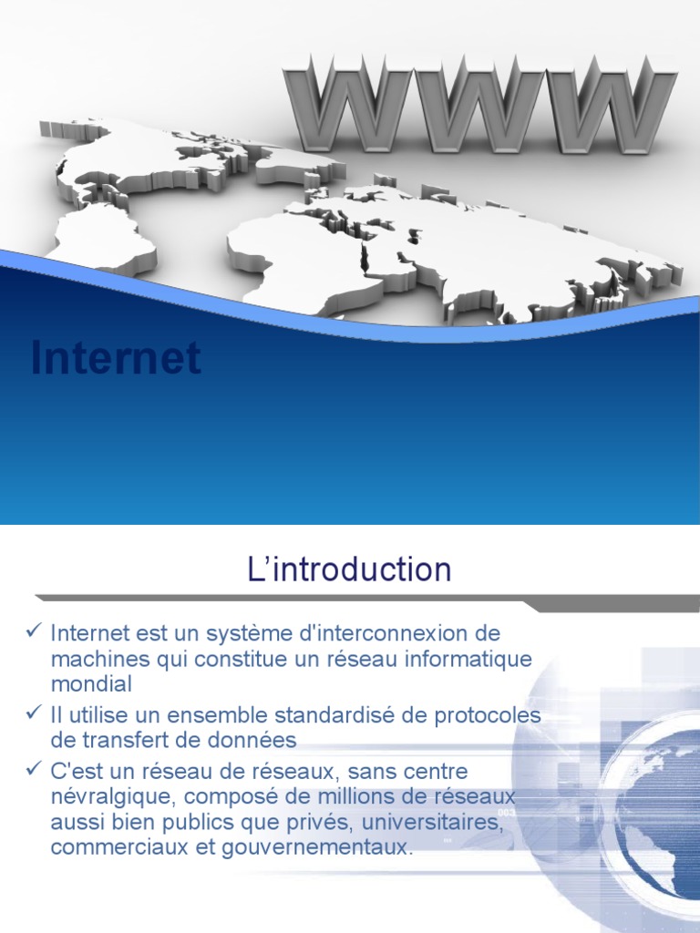 Services Internet et leurs Utilités | PDF | l'Internet | Réseau ...