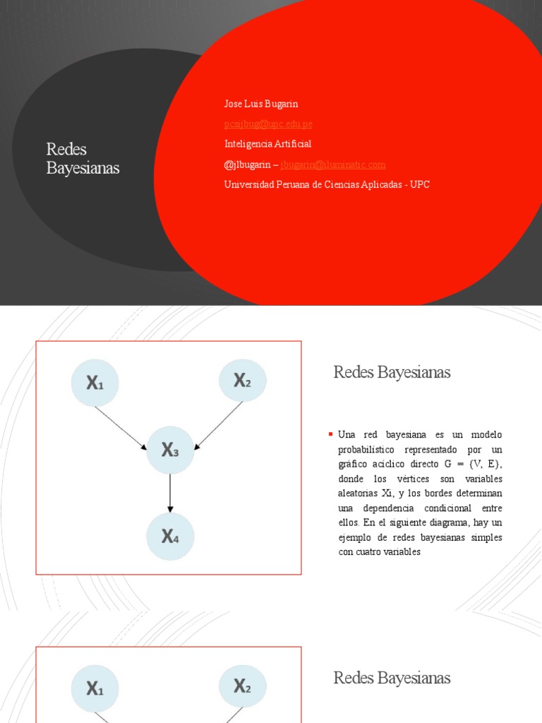 Redes Bayesianas y Probabilidades | PDF | Red Bayesiana | Matemáticas Aplicadas