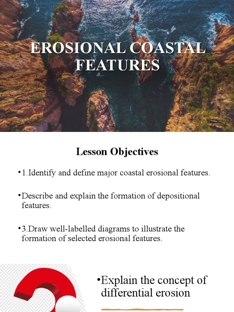 Coastal Erosional Features Explained | PDF | Erosion | Coast