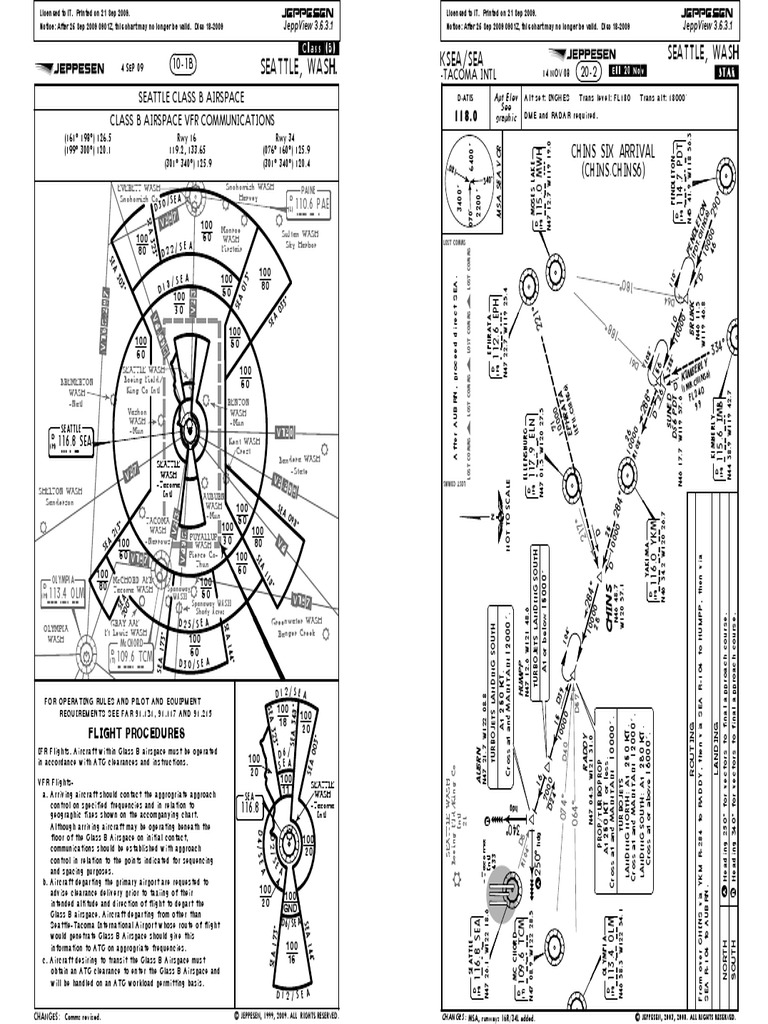 KSEA Procedures | PDF | Air Traffic Control | Aerospace