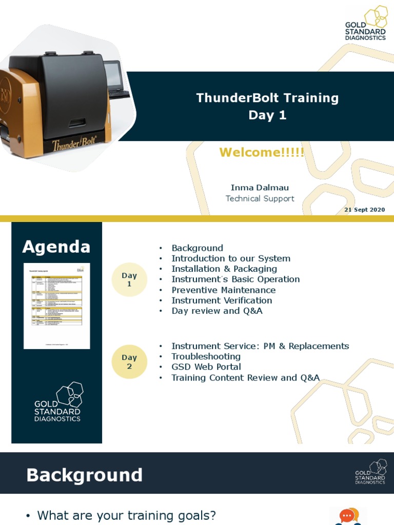 ThunderBolt Training - Day 1 | Download Free PDF | Verification And ...