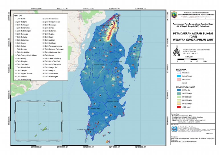 Peta Ikhtisar Das | PDF