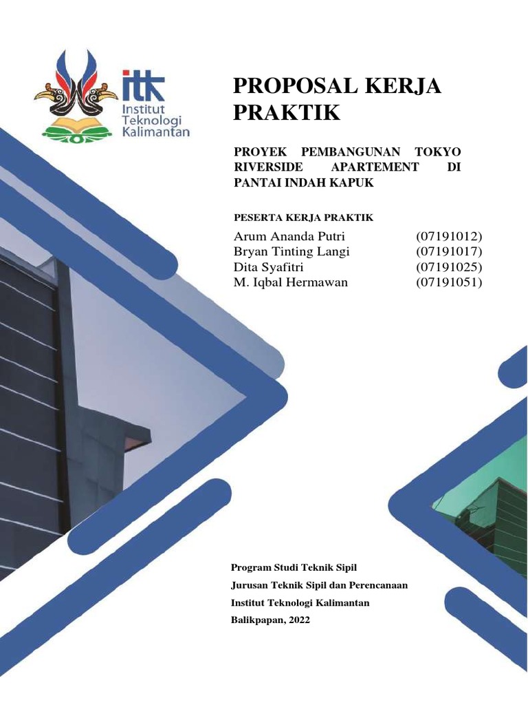 Kerja Praktik di PT Rekagunatek Persada | PDF | Karier & Perkembangan ...