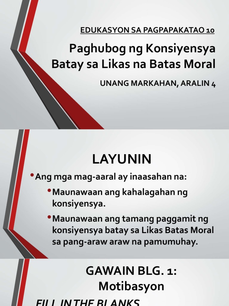 Esp Q1 Lesson 4 | PDF