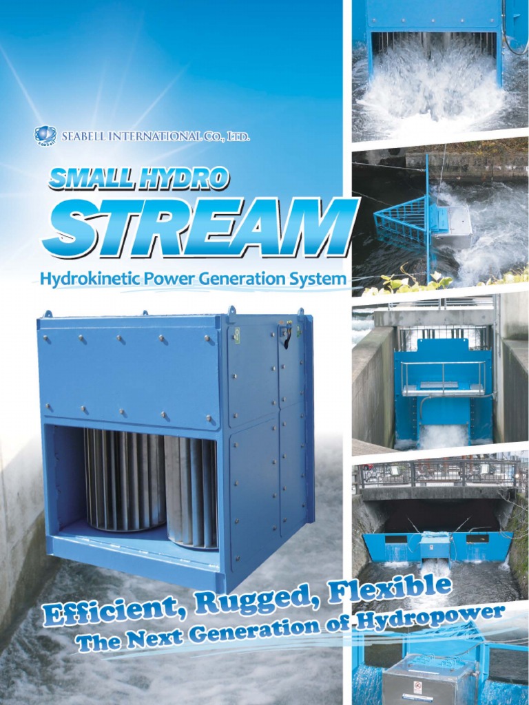 Brochure Small Hydro STREAM | PDF | Hydropower | Wind Power