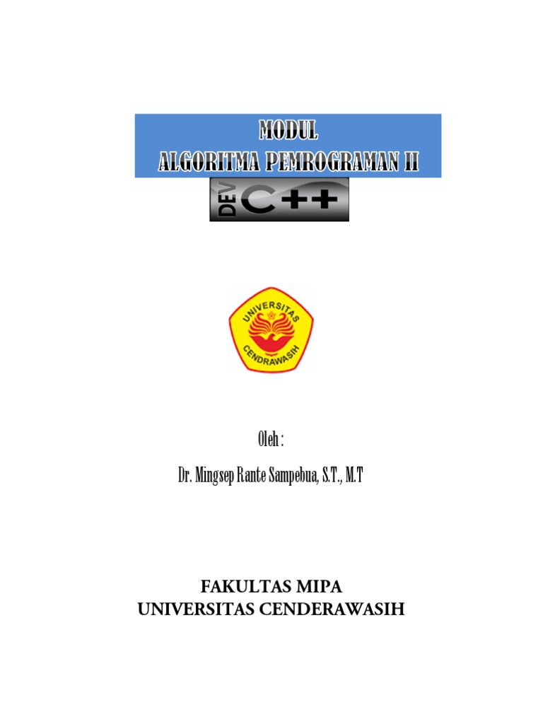 Modul Algoritma Dan Pemrograman II UNCEN | PDF