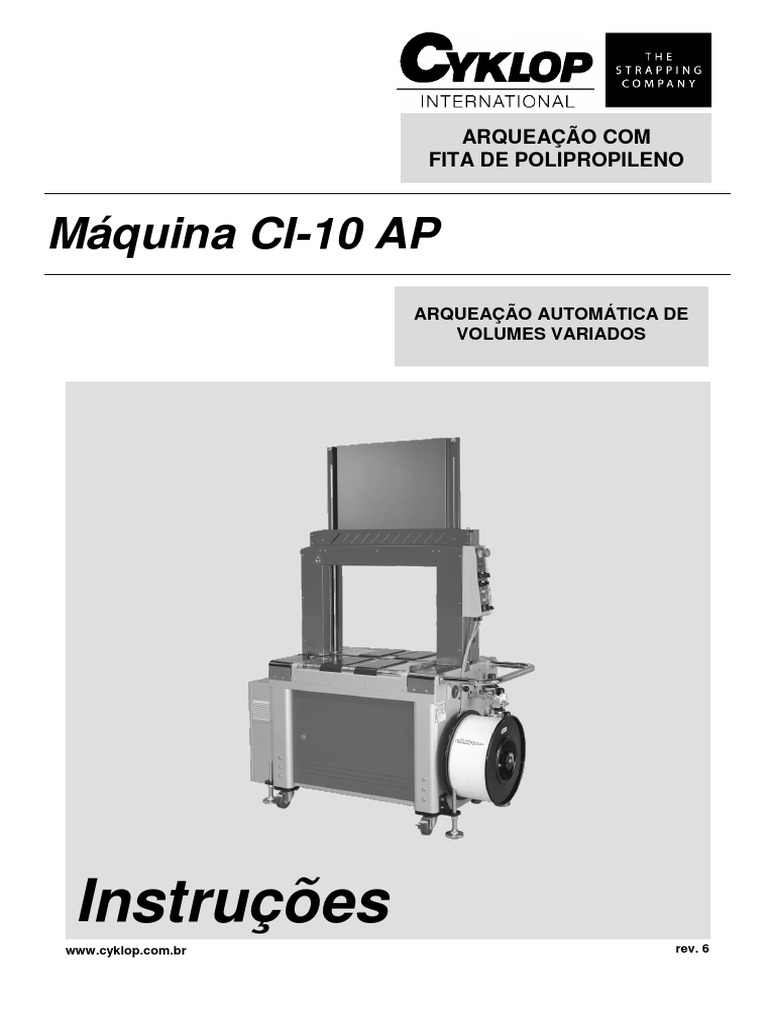 Máquina Ci-10 AP (REV.6) TP-702 | PDF | Eletricista | Máquinas
