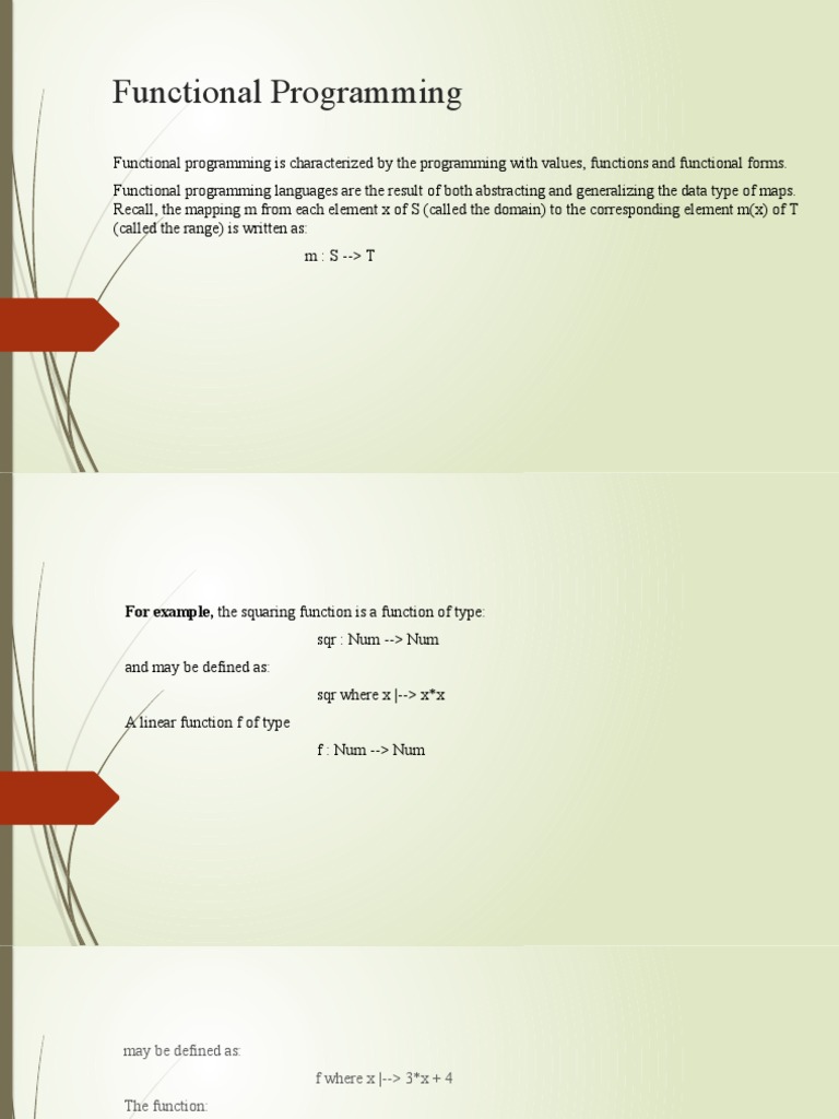 Functional Programming | PDF | Functional Programming | Function ... Functional Programming | PDF | Functional Programming | Function ...