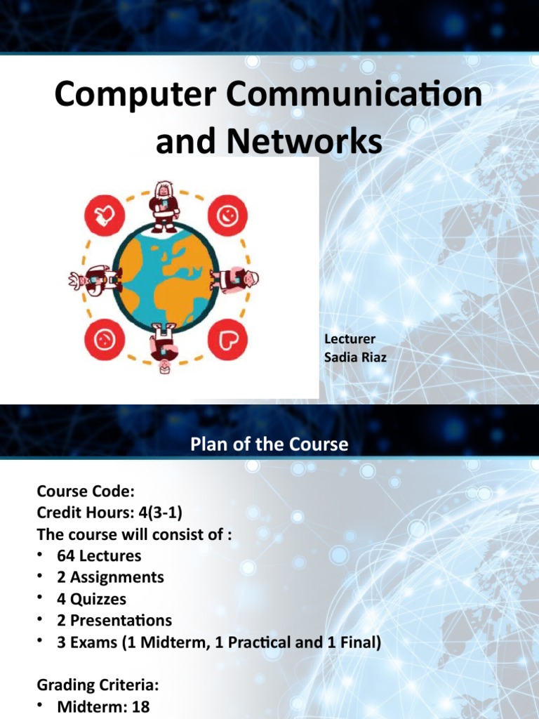 Networking Lecture 1 | PDF | Computer Network | Communication Networking Lecture 1 | PDF | Computer Network | Communication