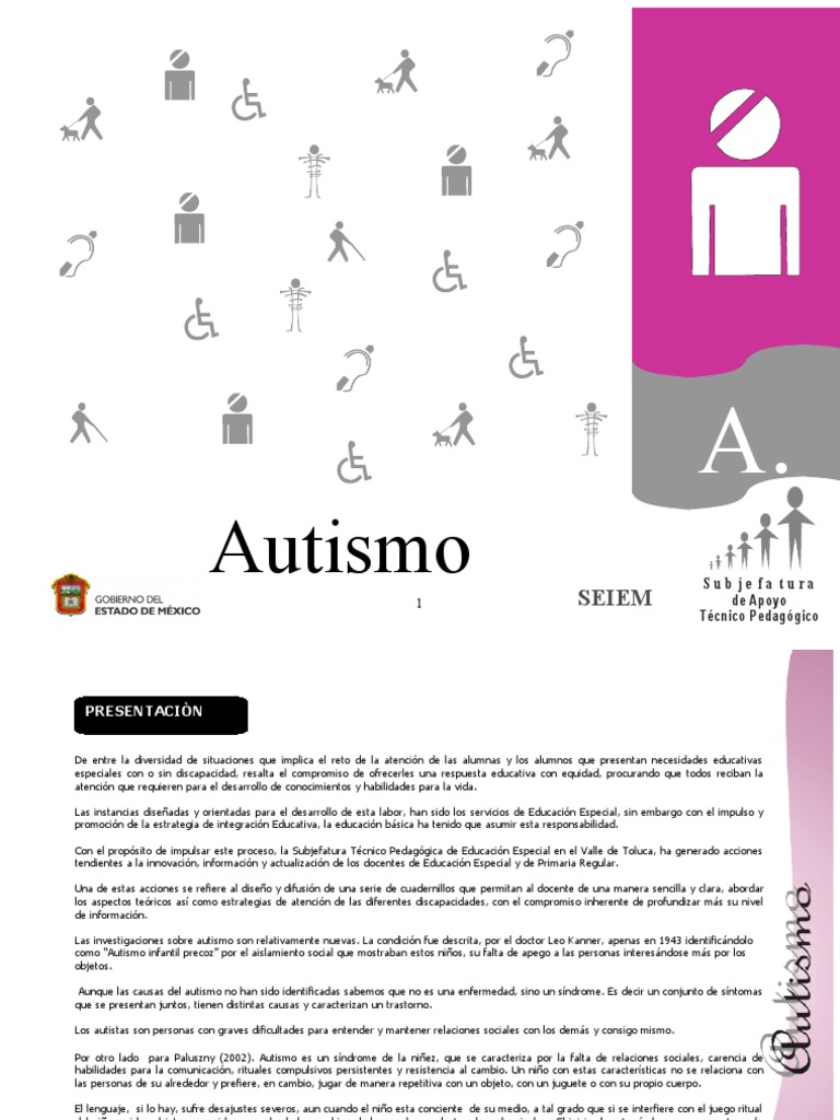AUTISMO | PDF | Espectro autista | Mente