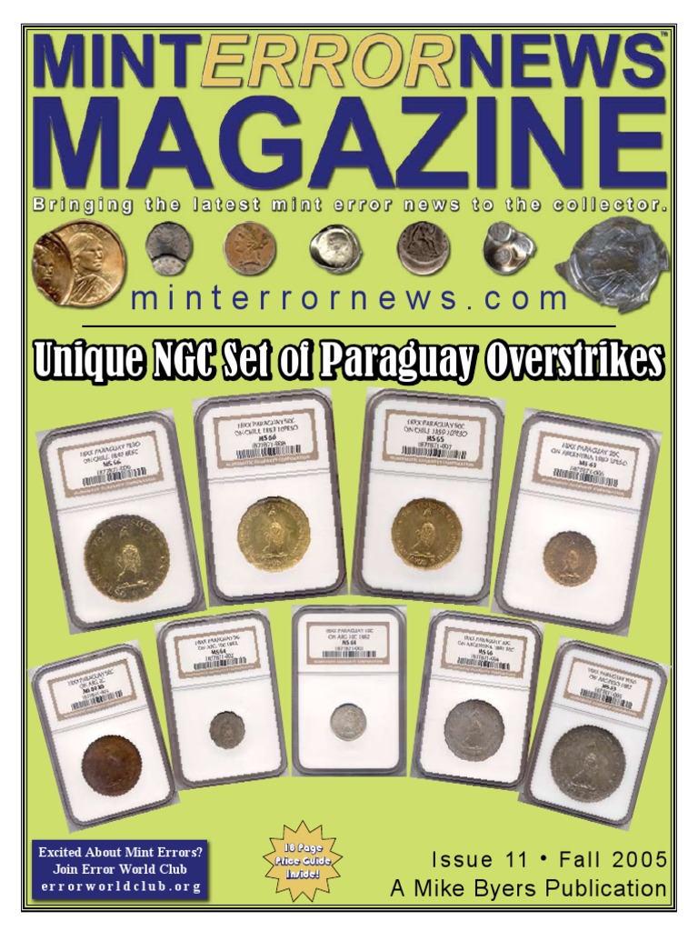 Mint Error News Magazine Issue 11 | PDF | United States Mint ...