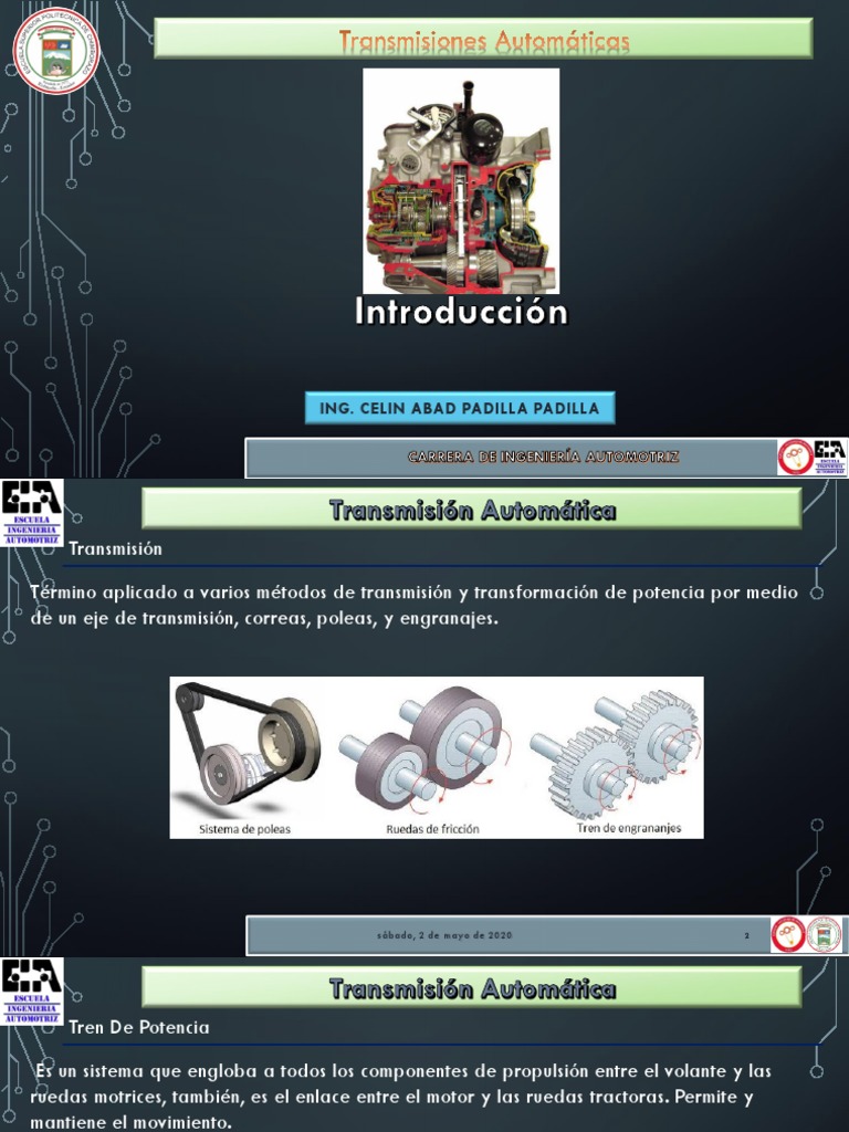 Clase 1 - Introduccion A Las Transmisiones Automaticas | PDF ...