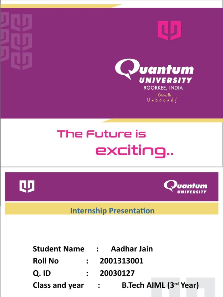 A Comprehensive Overview of a Machine Learning Internship: Learning ...