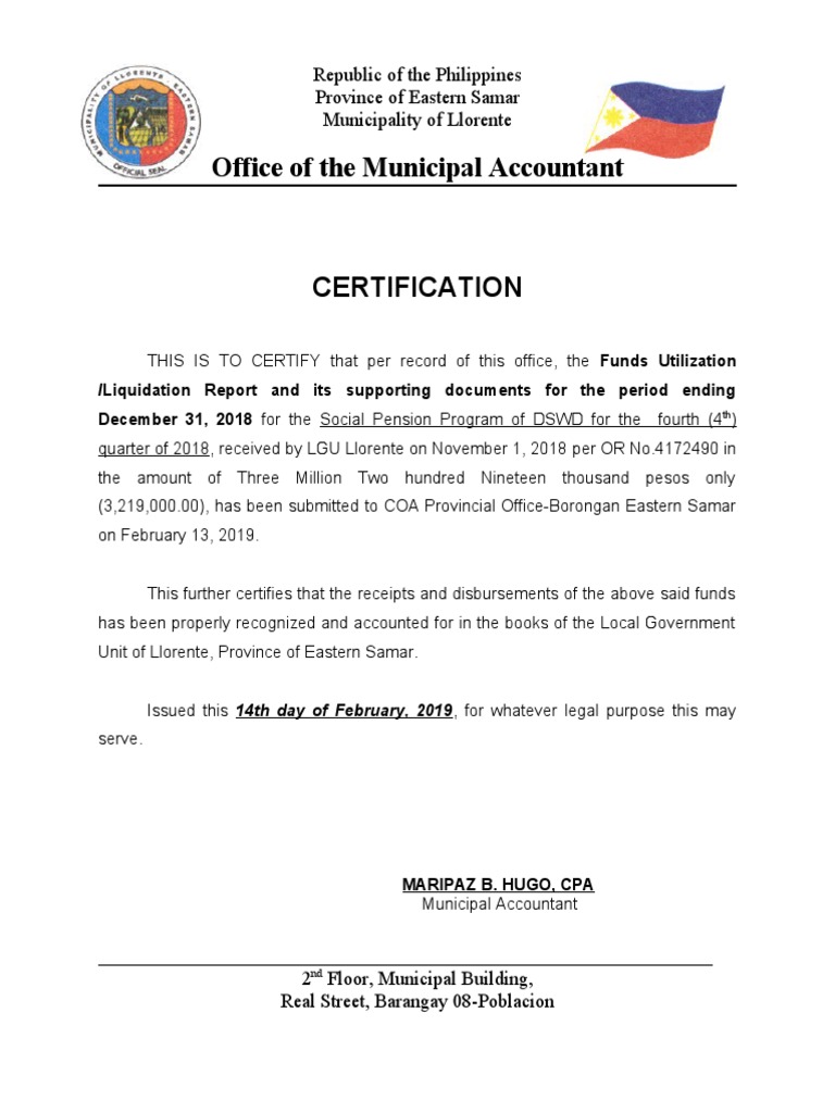 Certification | PDF | Accountant | Professional Titles And Certifications