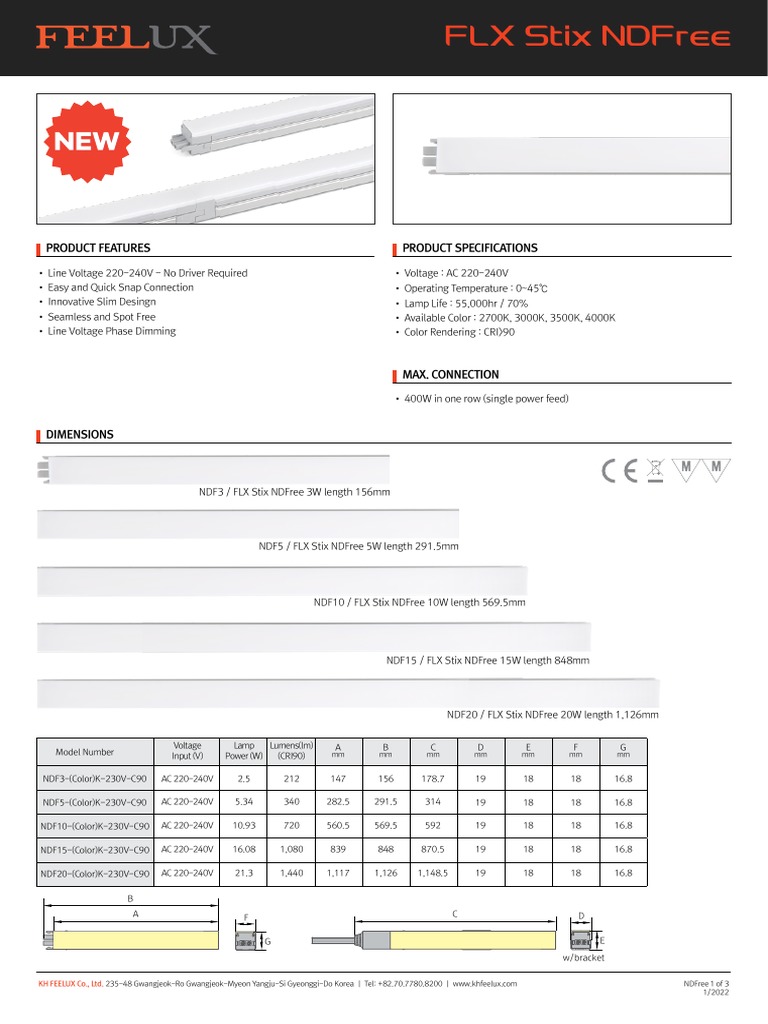 FLX Stix NDFree SpacSheet 1670833174 | PDF | Electrical Engineering ...