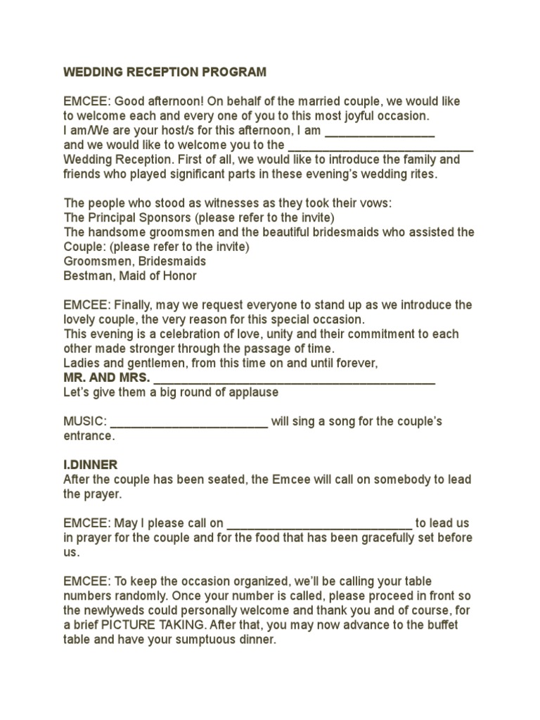 A Celebration of Love: Introducing Mr. and Mrs. [NAME] and Welcoming ...