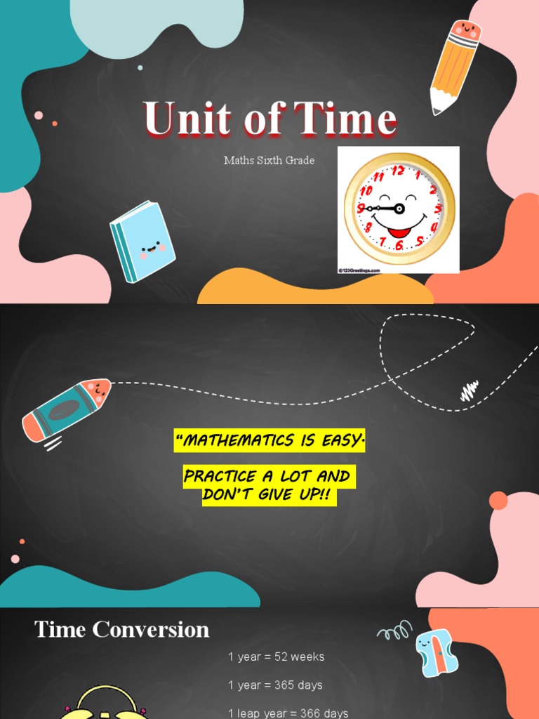Unit of Time | PDF