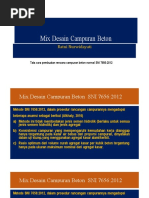 Sni Mix Design Beton 2012 | PDF