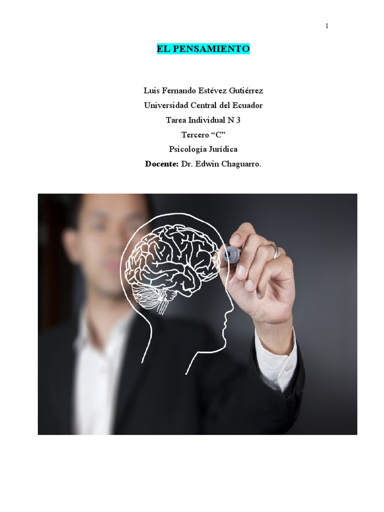 El Pensamiento | PDF | Pensamiento | Mente