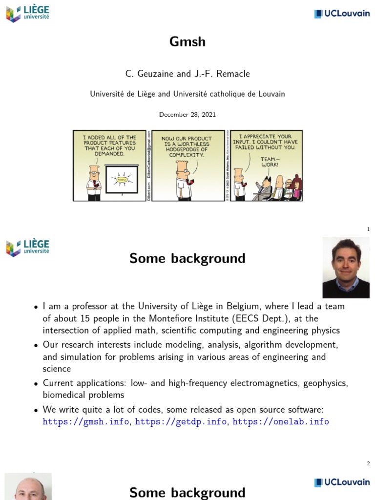 General - Overview GMSH | PDF | Computer Aided Design | Volume