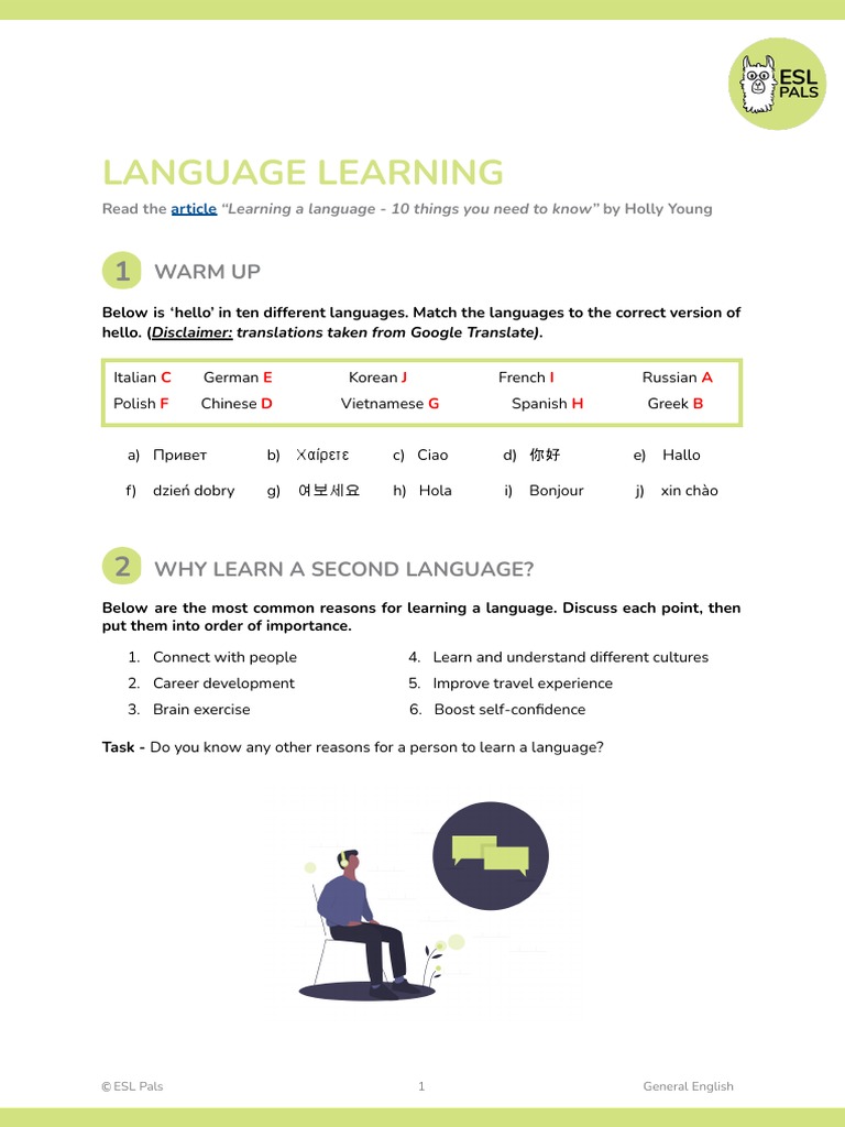 B1 L1 TV | PDF | Fluency | Multilingualism
