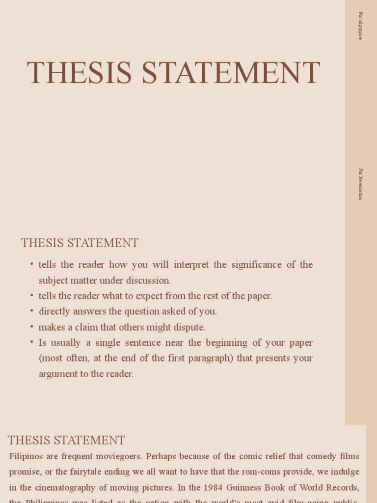 EAPP Finals Thesis Statement | PDF | Substance Abuse | Alcoholism