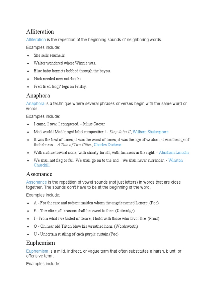 Figure of Speech English | PDF | Irony | Poetic Devices