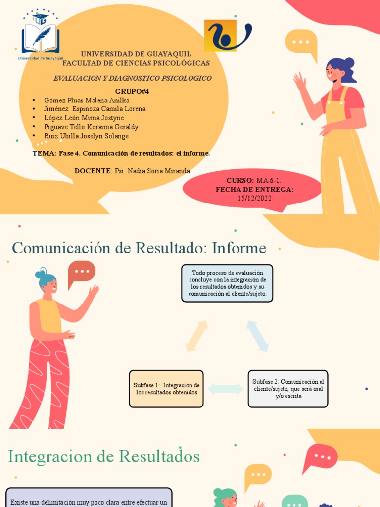 FASE 4. Comunicación de Resultados-El Informe | PDF | Evaluación ...