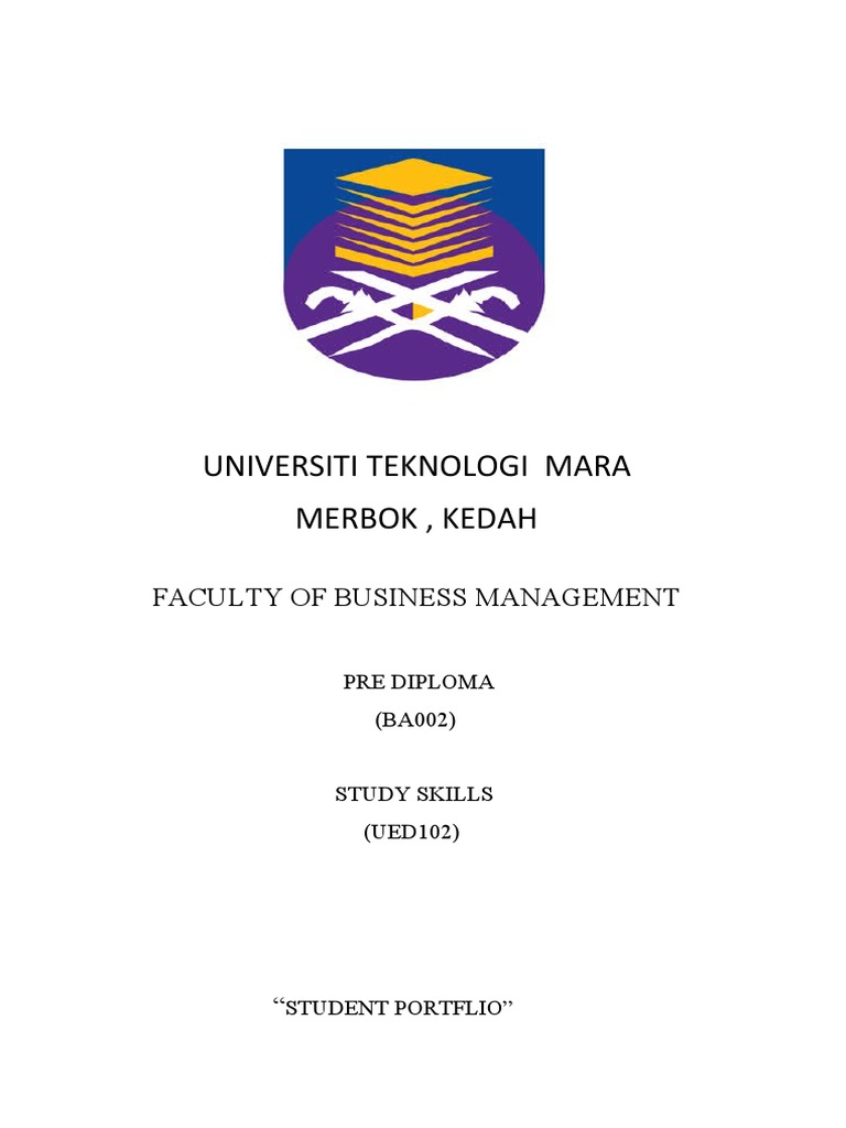 Study Skills (Ued102) | PDF | Memory | Goal